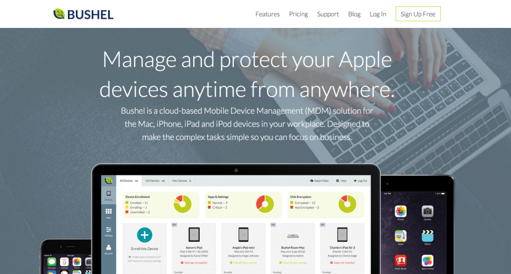 Bushel | Manage and protect your Apple devices anytime from anywhere ...